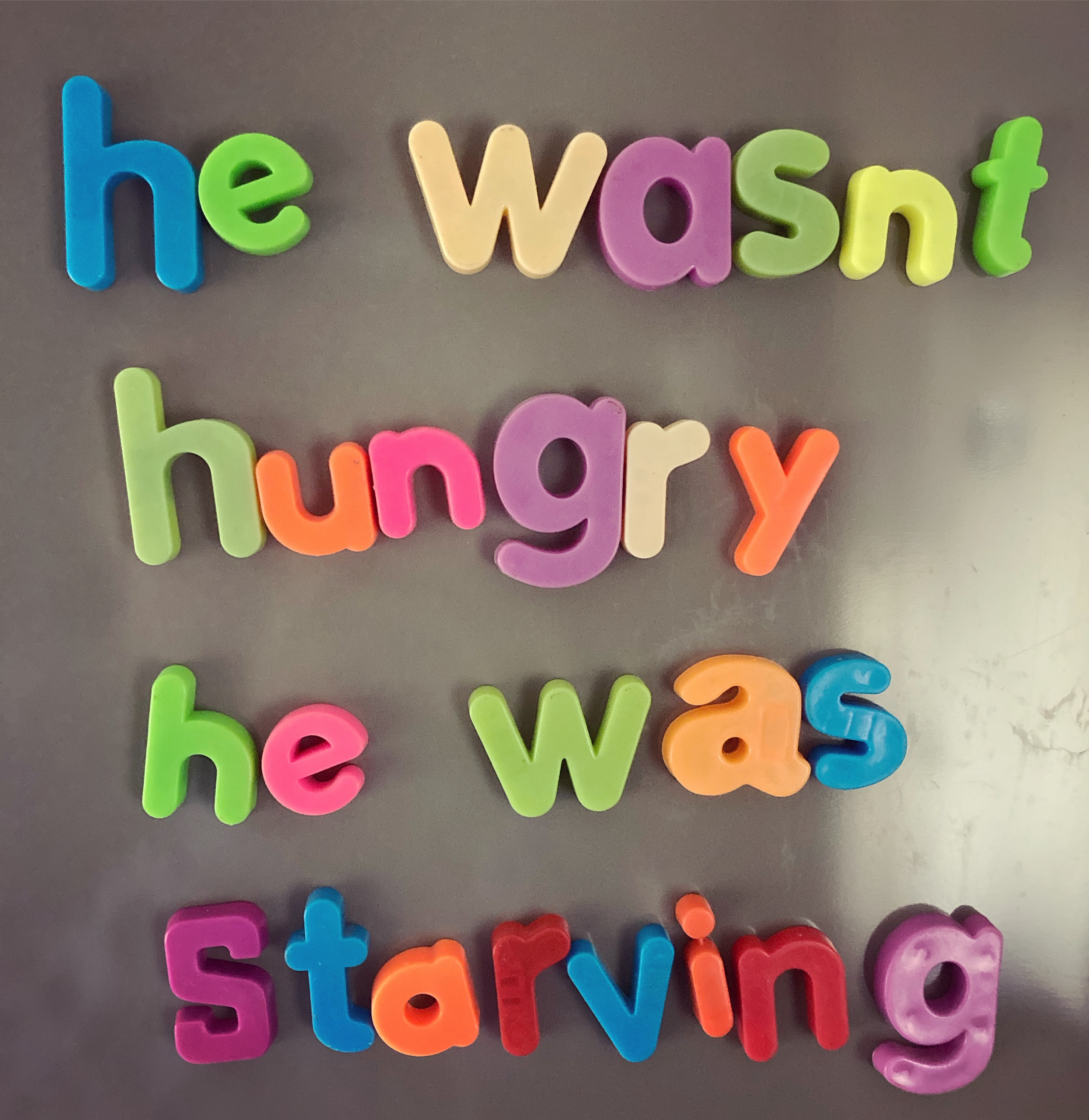 He wasn’t hungry he was starving… | Whatmyfridgesays